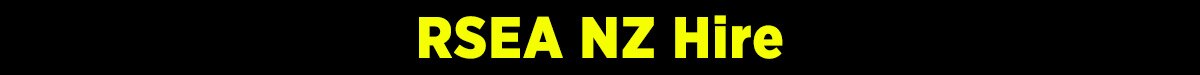 RSEA NZ Hire