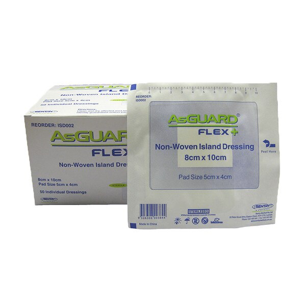 AsGUARD Flex + Island Dressing 8x10cm