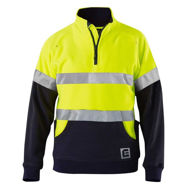 ELEVEN Workwear Evolution Spliced Hi-Vis Spliced Stretch 3M™ Taped Jumper