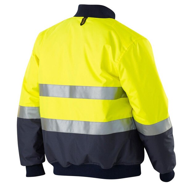 ELEVEN Workwear Hi-Vis Spliced Bomber Jacket with 3M™ Tape