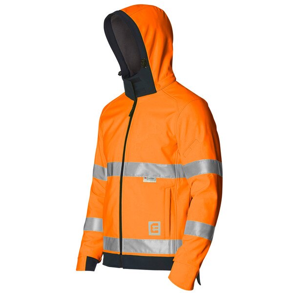ELEVEN Workwear Hi-Vis Bio-Motion Taped Soft Shell Jacket