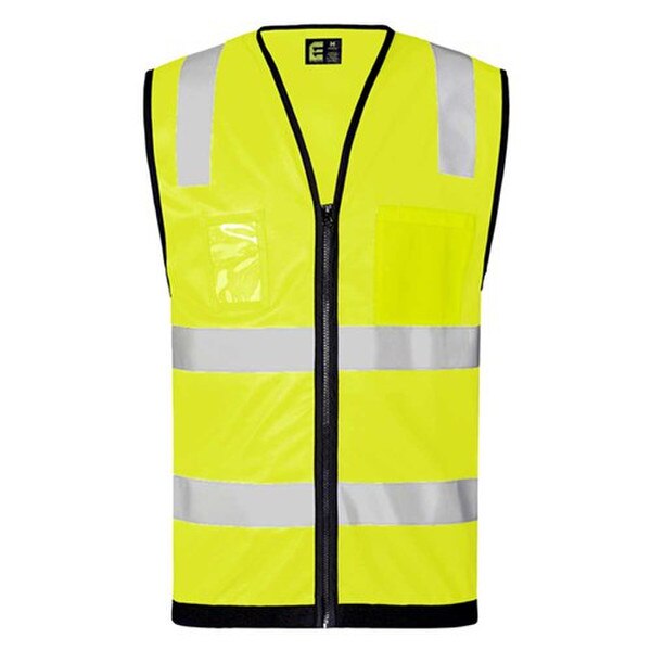 ELEVEN Workwear Day/Night Hi-Vis 3M™ 'Hoop' Taped Zipped Vest