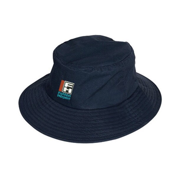 Vortech Bucket Hat UPF50+ With Fulton Hogan and Living Safely Logo's