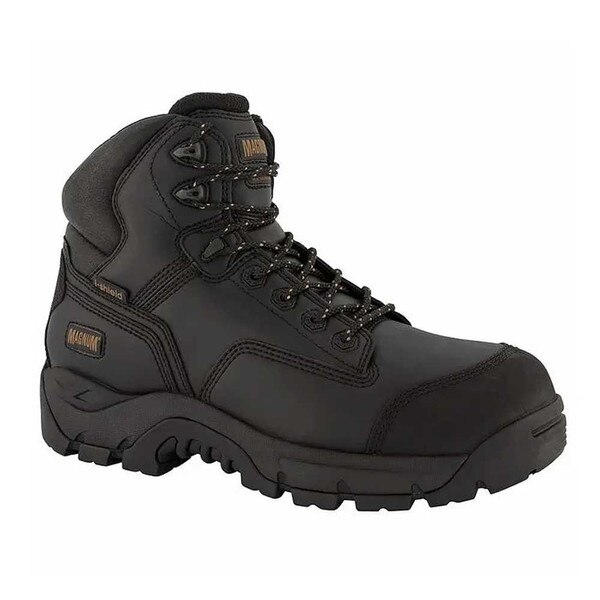 MAGNUM Precision Max Zip Sided Waterproof Safety Boots MPN100 - BLACK