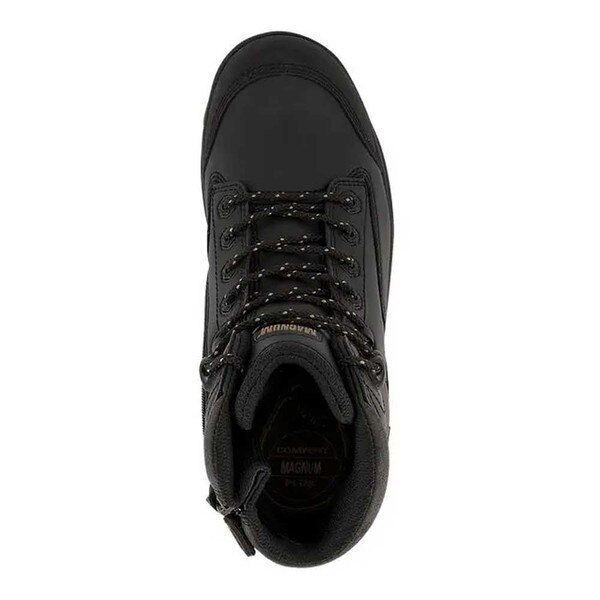 MAGNUM Precision Max Zip Sided Waterproof Safety Boots MPN100 - BLACK