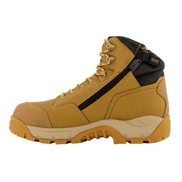 MAGNUM Precision Max Wheat Zip Sided Waterproof Safety Boots MPN150