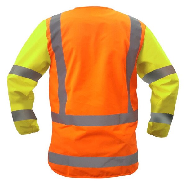 Caution MTC Long Sleeve Safety Vest