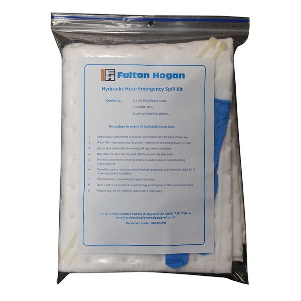 Hydraulic Hose Spill Kit