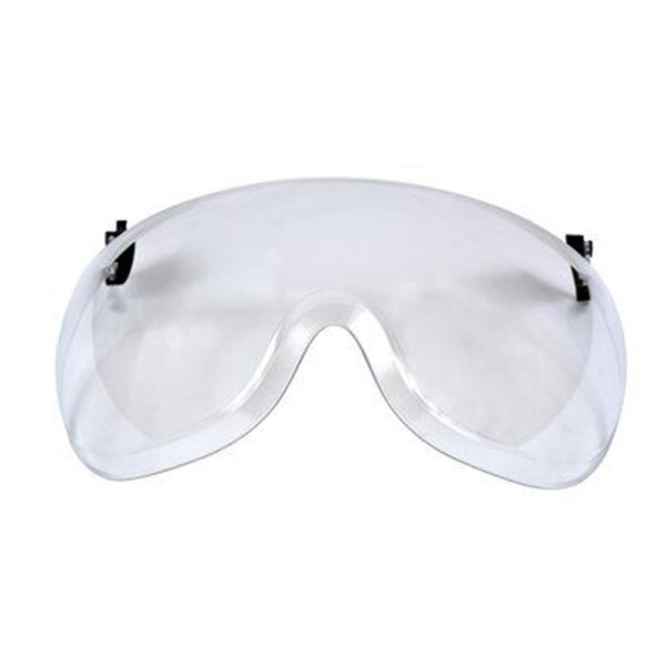3M X5000 Helmet Short Visor Clear